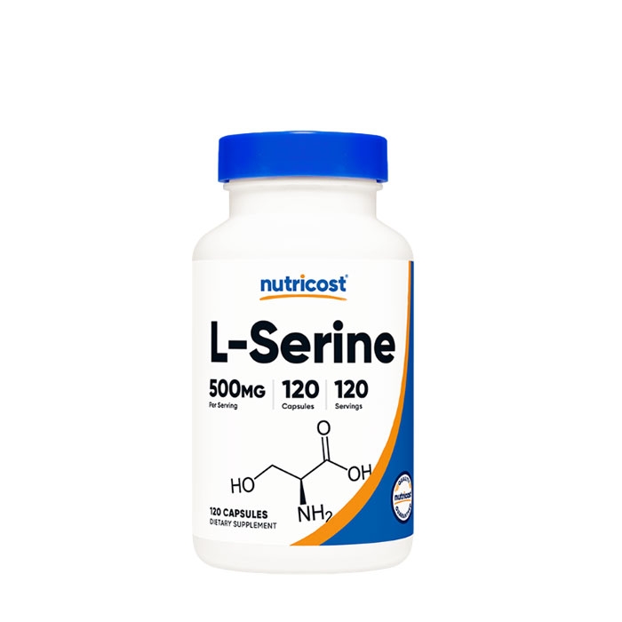 L-СЕРИН капсули 500 мг 120 броя / NUTRICOST L-SERIN | Drugstore BG