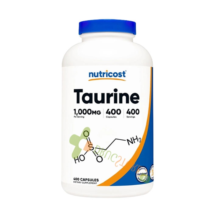 ТАУРИН капсули 1000 мг 400 броя / NUTRICOST TAURINE | Drugstore BG