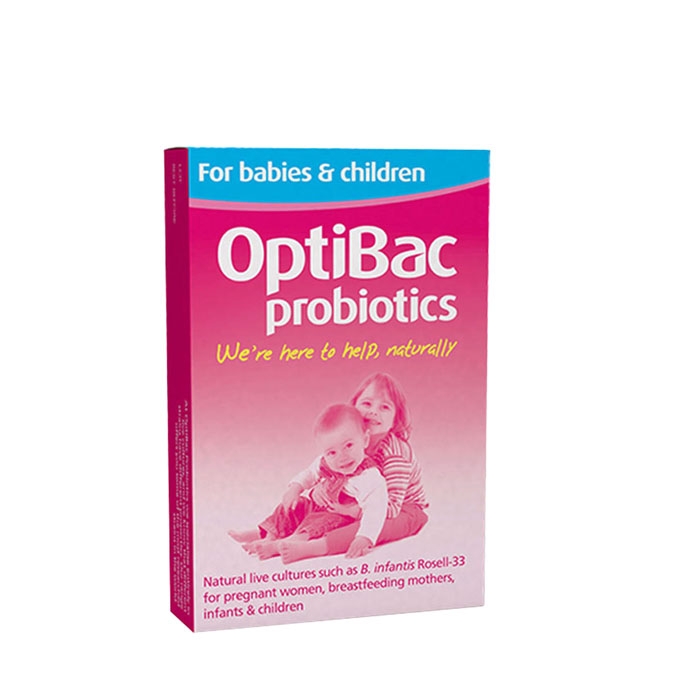 ОПТИБАК ПРОБИОТИК ЗА БЕБЕТА И ДЕЦА саше 10 броя / OPTIBAC PROBIOTICS ...
