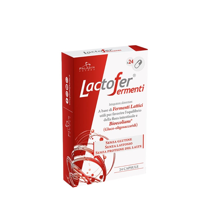 ЛАКТОФЕР ПРОБИОТИК капсули 24 броя / PALADIN PHARMA LACTOFER PROBIOTIC ...