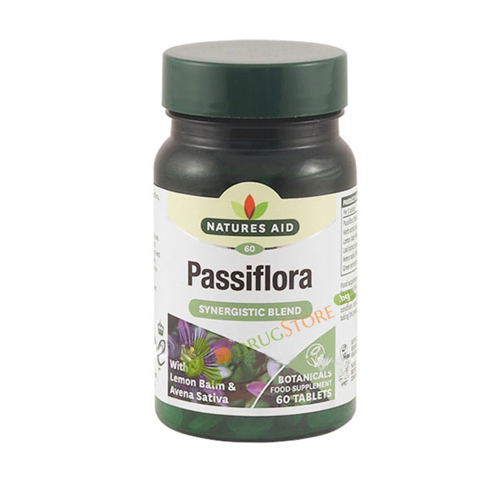 ПАСИФЛОРА таблетки 60 броя / NATURES AID PASSIFLORA | Drugstore BG