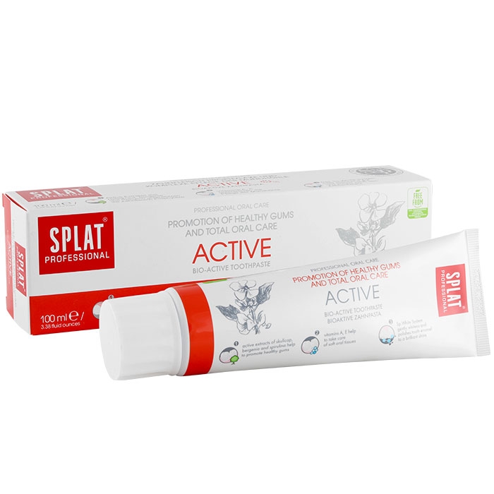 ПАСТА ЗА ЗЪБИ СПЛАТ ПРОФЕШАНЪЛ АКТИВ 100 мл / SPLAT PROFESSIONAL ACTIVE | Drugstore BG