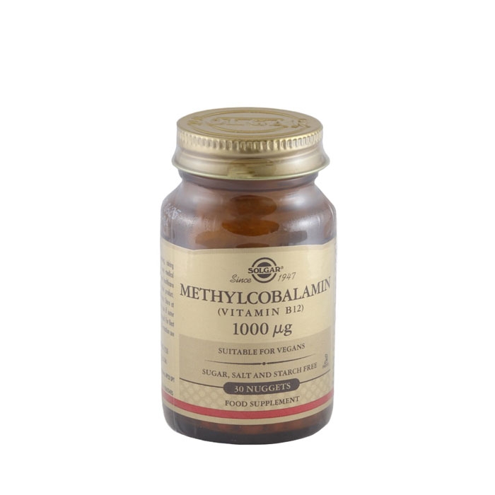 СОЛГАР ВИТАМИН B12 таблетки 1000 мкг 30 броя / SOLGAR VITAMIN B12 ...