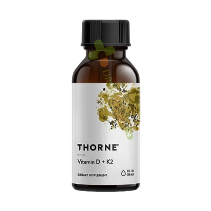 ТОРН ВИТАМИН D + K2 30 мл / THORNE VITAMIN D + K2 | Drugstore BG