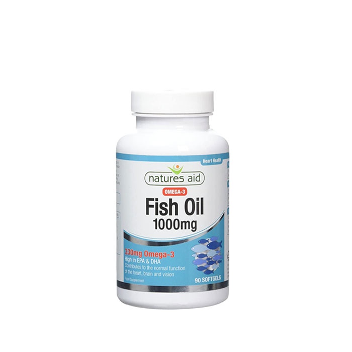 РИБЕНО МАСЛО капсули 1000 мг. 90 броя / NATURES AID FISH OIL | Drugstore BG