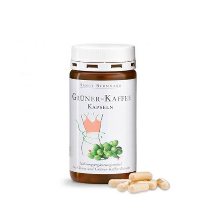ЗЕЛЕНО КАФЕ капсули 120 броя / SANCT BERNHARD GREEN COFFEE | Drugstore BG