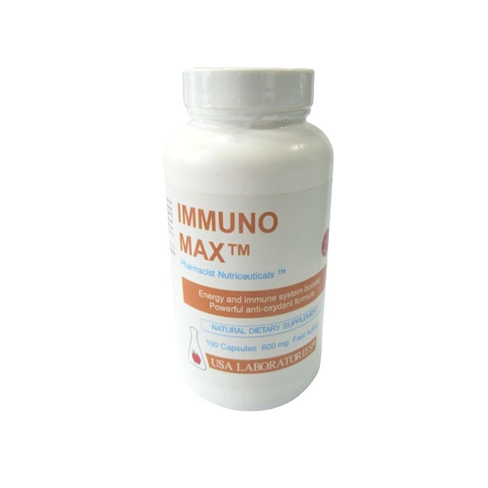 ИМУНО МАКС капсули 100 броя / USA LABORATORIES IMMUNO MAX capsules 100 ...