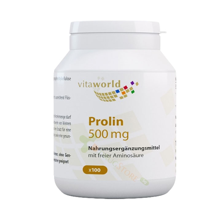 ПРОЛИН капсули 500 мг 100 броя / VITA WORLD PROLIN | Drugstore BG