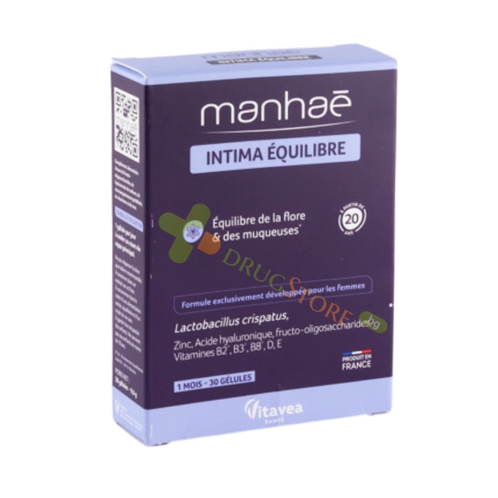 МАНХАЕ ИНТИМА капсули 30 броя / VITAVEA MANHAE INTIMA | Drugstore BG