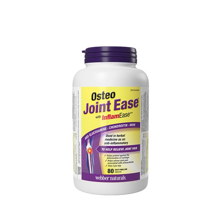ОСТЕО ДЖОЙНТ каплети 80 броя / WEBBER NATURALS OSTEO JOINT EASE ...